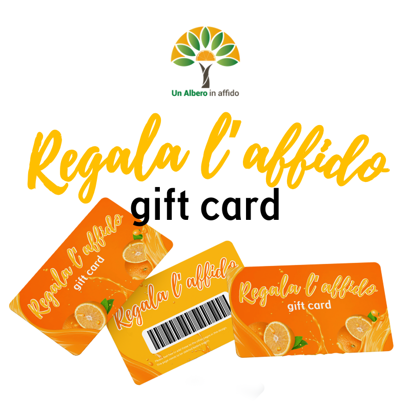 Gift Card 🧡💚 – Un albero in affido